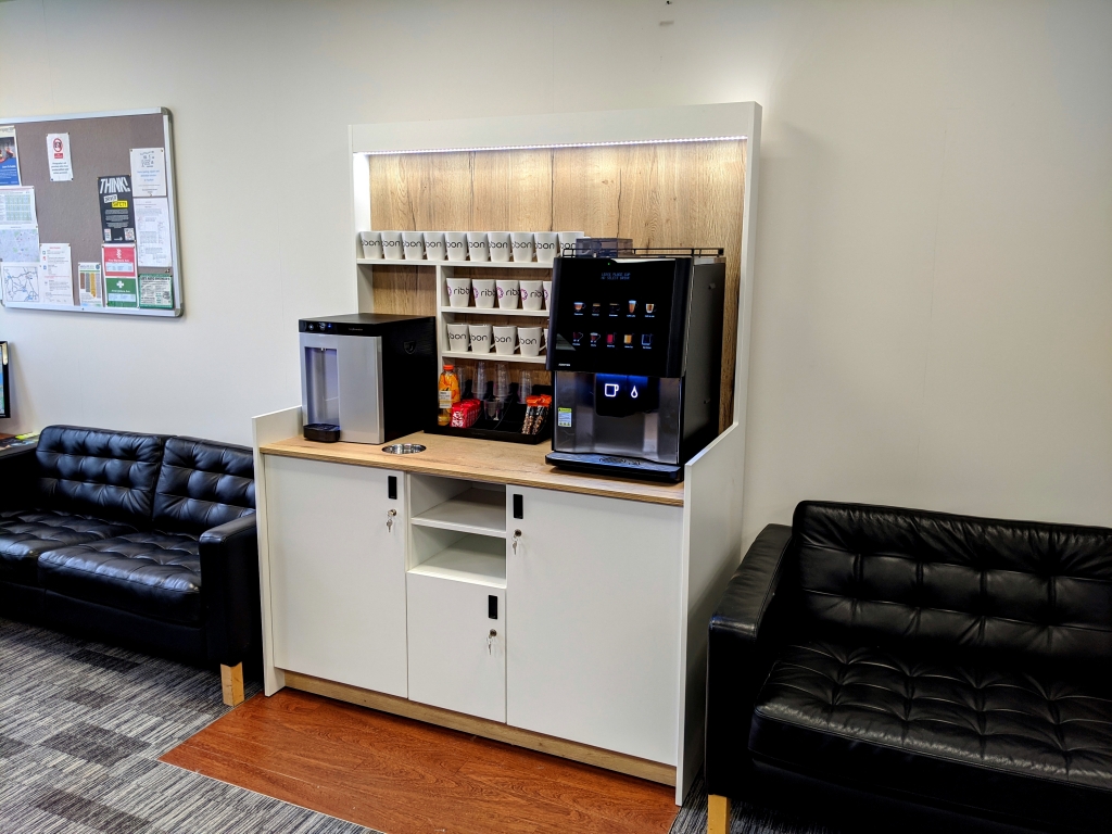 Caffe Praego completed installation for Ribbon | Caffe Praego