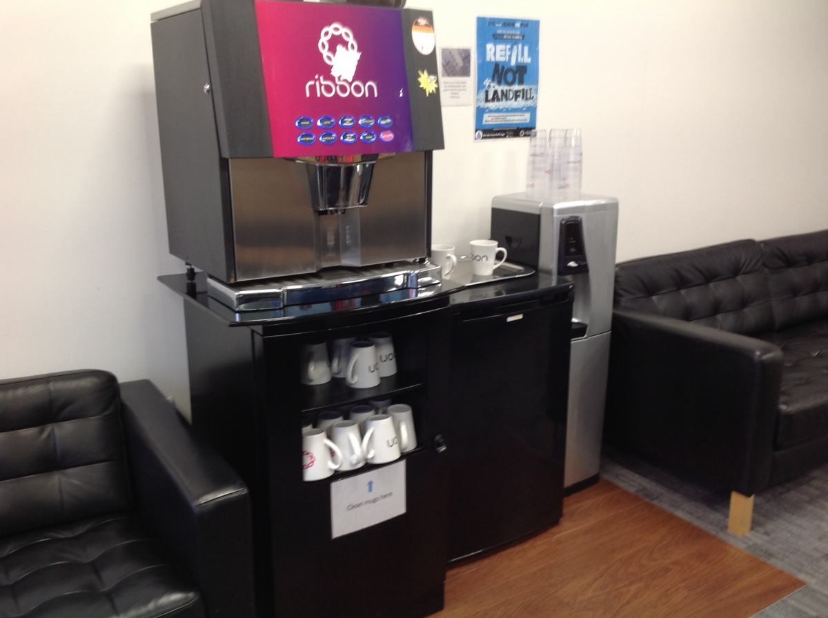 Caffe Praego completed installation for Ribbon | Caffe Praego